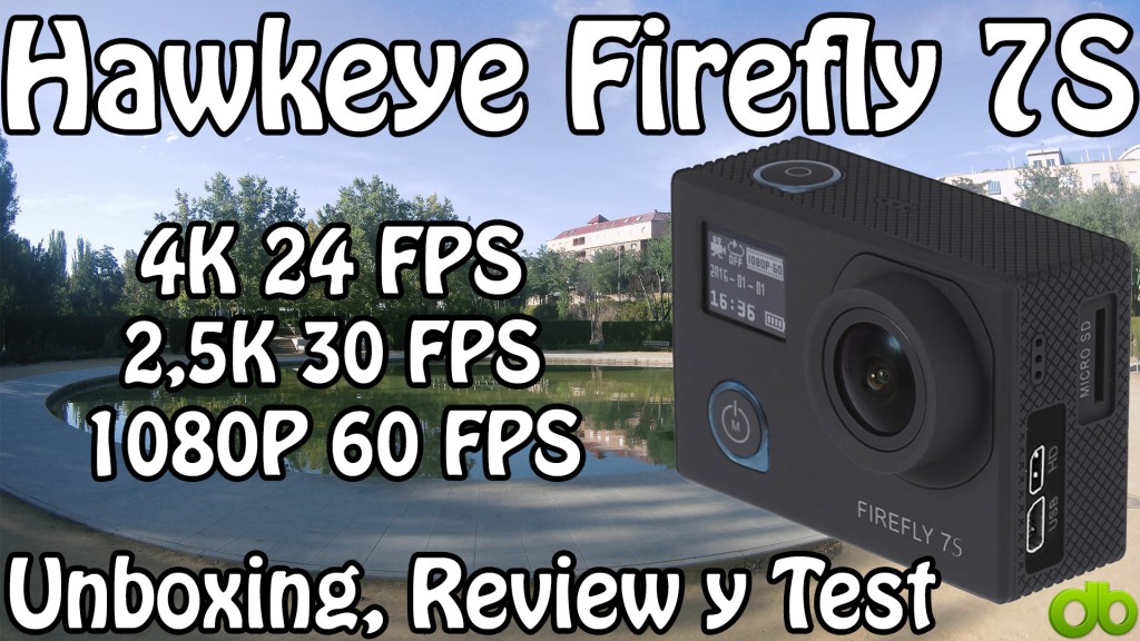 Hawkeye Firefly 7S Unboxing, Review y Test (Wifi HD Sportcam 4K Action ...