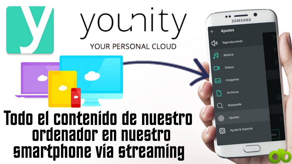 Younity – El contenido de tu ordenador en tu smartphone via Streaming (Tutorial APP) – DavBar9 ...