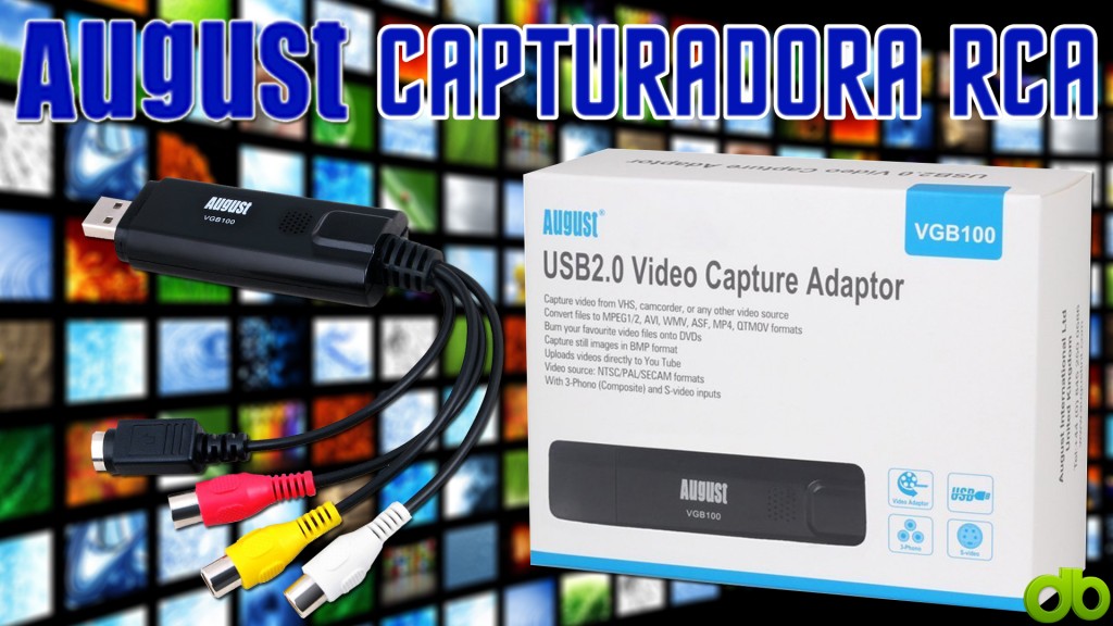 August VGB100 Capturadora Video RCA y SuperVideo Unboxing, Review y Tutorial – DavBar9 – Tu blog ...