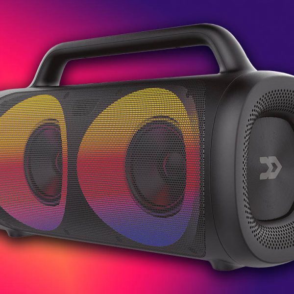 Avenzo Altavoz BT Boombox RGB 40W RMS 250W Pequeño muy portatil y muy ...